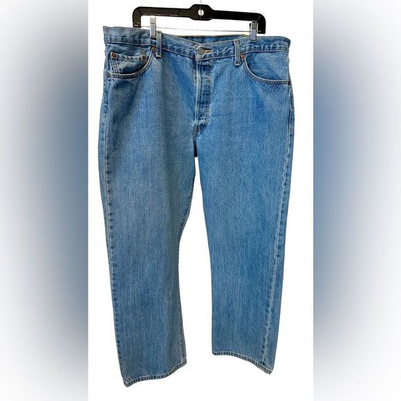 Levi's | Jeans | Levis 5 Button Fly Jeans Straight Fit Light Blue 4030 ...